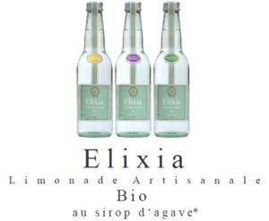 Limonade bio Elixia à Haguenau, disponible à l'épicurie fine.